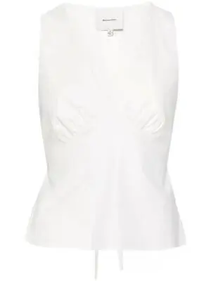 REFORMATION Meg Top - White