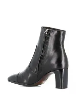 TASSINARI Leather Ankle Boots - Black