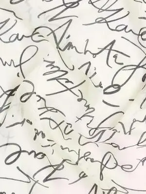 Karl Lagerfeld K/essential Scribble Scarf