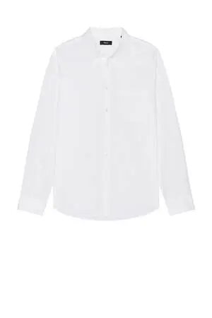 Theory Weekend Button Down Shirt - White