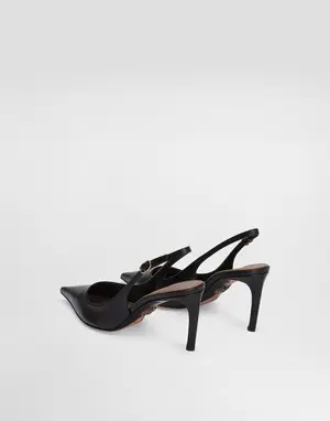 Dolce & Gabbana Goatskin Slingbacks - Black