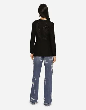 Dolce & Gabbana Single-breasted Tweed Jacket