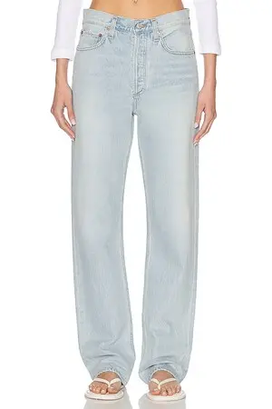 AGOLDE Kelly High Rise Straight Jeans