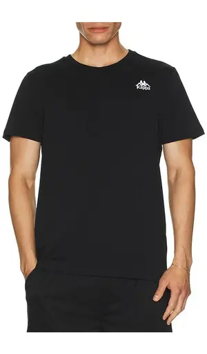 Kappa Authentic Novo Tee In Black