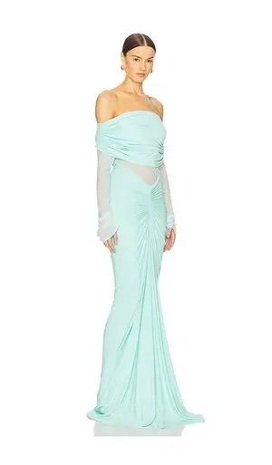 DEME BY GABRIELLA X Jolene Gown - Green