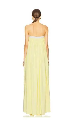 ROWEN ROSE Strapless Maxi Dress