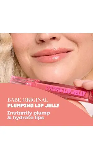 BABE ORIGINAL Babe Glow Plumping Lip Jelly - Peach