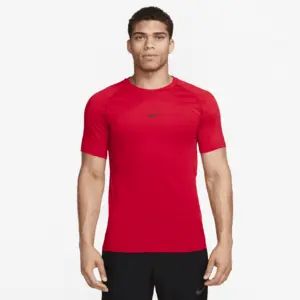 Nike Pro Dri-fit Slim Short-sleeve Top - Red