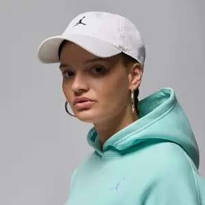 JORDAN Curved-bill Hat - White