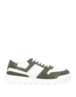 TOD'S Light Leather Sneakers Green
