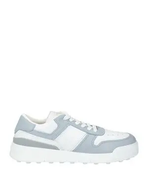 TOD'S Light Leather Sneakers - Grey