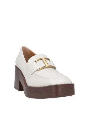 TOD'S Calfskin Loafers With Embellishments