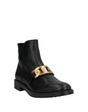 TOD'S Ankle Boots In Calfskin With Appliqués