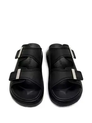 Alexander McQueen Hybrid Slides - Black