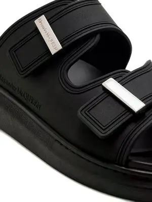Alexander McQueen Hybrid Slides - Black