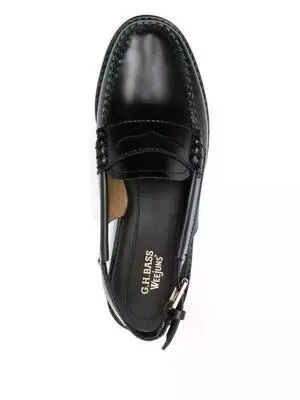 G.H.BASS Weejuns Slingback Penny Loafers