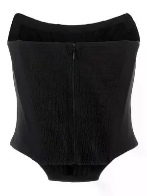 Giuseppe Di Morabito Strapless Corset Top