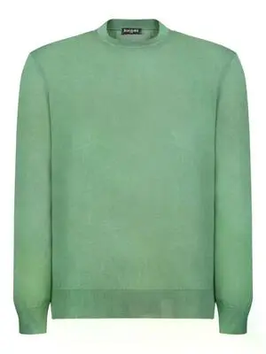 FILIPPO DE LAURENTIIS Crew Neck Sweater - Green