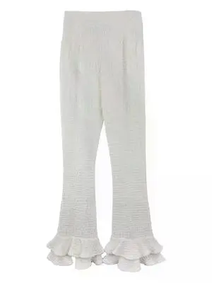 AMBUSH Ruffle-hem Trousers