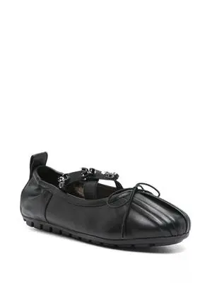 Simone Rocha Grip Ballerinas - Black