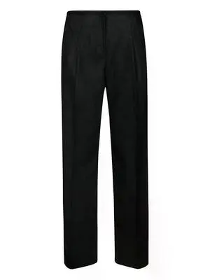8pm Black Wash Pants For Women