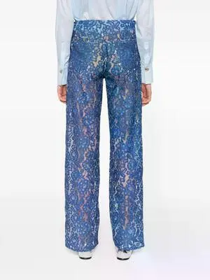RAME Floral-lace Trousers