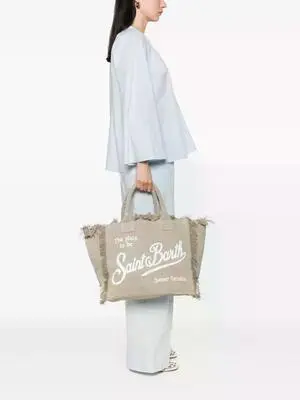 MC2 SAINT BARTH Linen Tote Bag