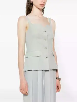 RAME Buttoned Sleeveless Vest