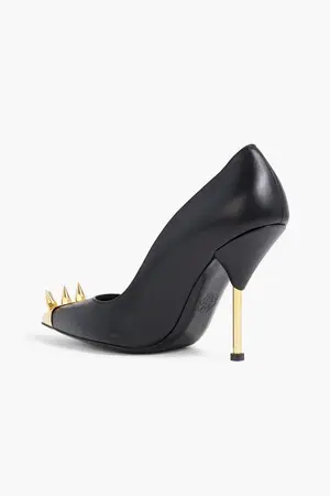 Alexander McQueen Punk Stud Leather Pumps