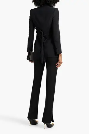 Alexander McQueen Layered Crepe Blazer