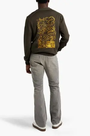 Alexander McQueen Embroidered Knitted Cardigan