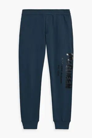 Alexander McQueen Logoprint French Cottonterry Sweatpants