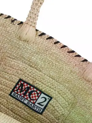 MC2 SAINT BARTH Raffia Tote Bag