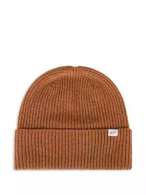 Woolrich Ribbed Knit Beanie - Brown