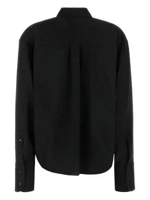 Sportmax Mappa Tie-detailed Shirt - Black