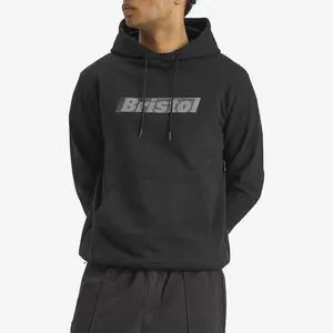 F.C. REAL BRISTOL Effect Line Logo Team Hoodie