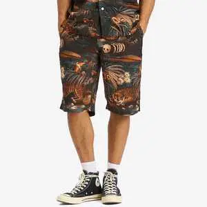 ENDLESS JOY Leopard Jungle Shorts
