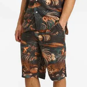ENDLESS JOY Leopard Jungle Shorts