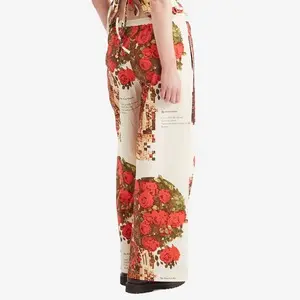 HOUSE OF SUNNY Rose Garden Printed Pants