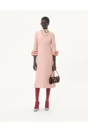 Valentino Garavani Devain Embroidered Shoulder Bag