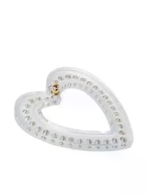 SAF SAFU Heart Earrings - Gold