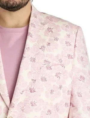 TALLIA Big & Tall Floral Sport Coat