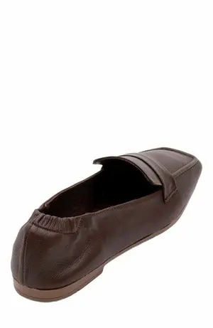 FOREVER & ALWAYS SHOES Liepa Leather Loafers - Brown Leather