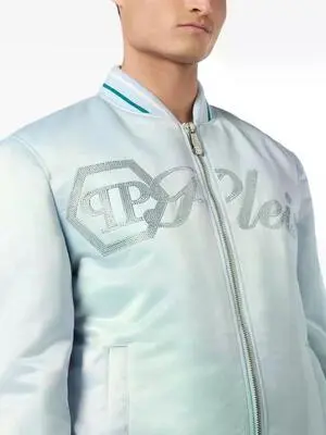 Philipp Plein Satin Bomber Jacket