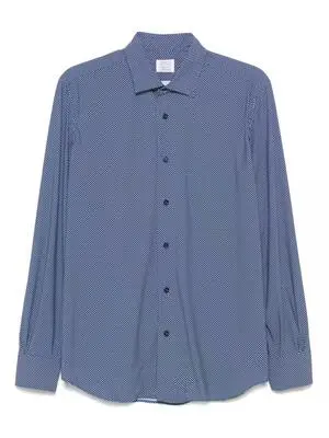 MAZZARELLI Printed Shirt - Blue