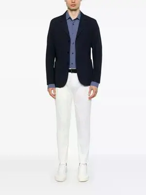 MAZZARELLI Printed Shirt - Blue