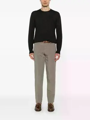 BERWICH Straight-leg Chinos - Brown