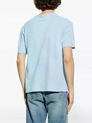 Officine Générale Cotton T-shirt - Blue