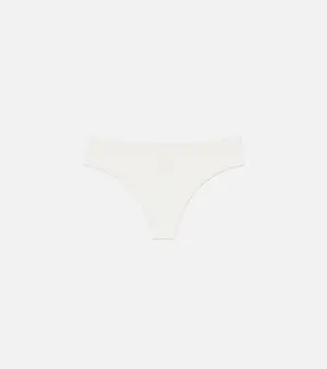 LDMA Low Hide Thong - Cream