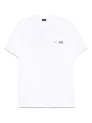 Paul & Shark Logo-rubberised T-shirt